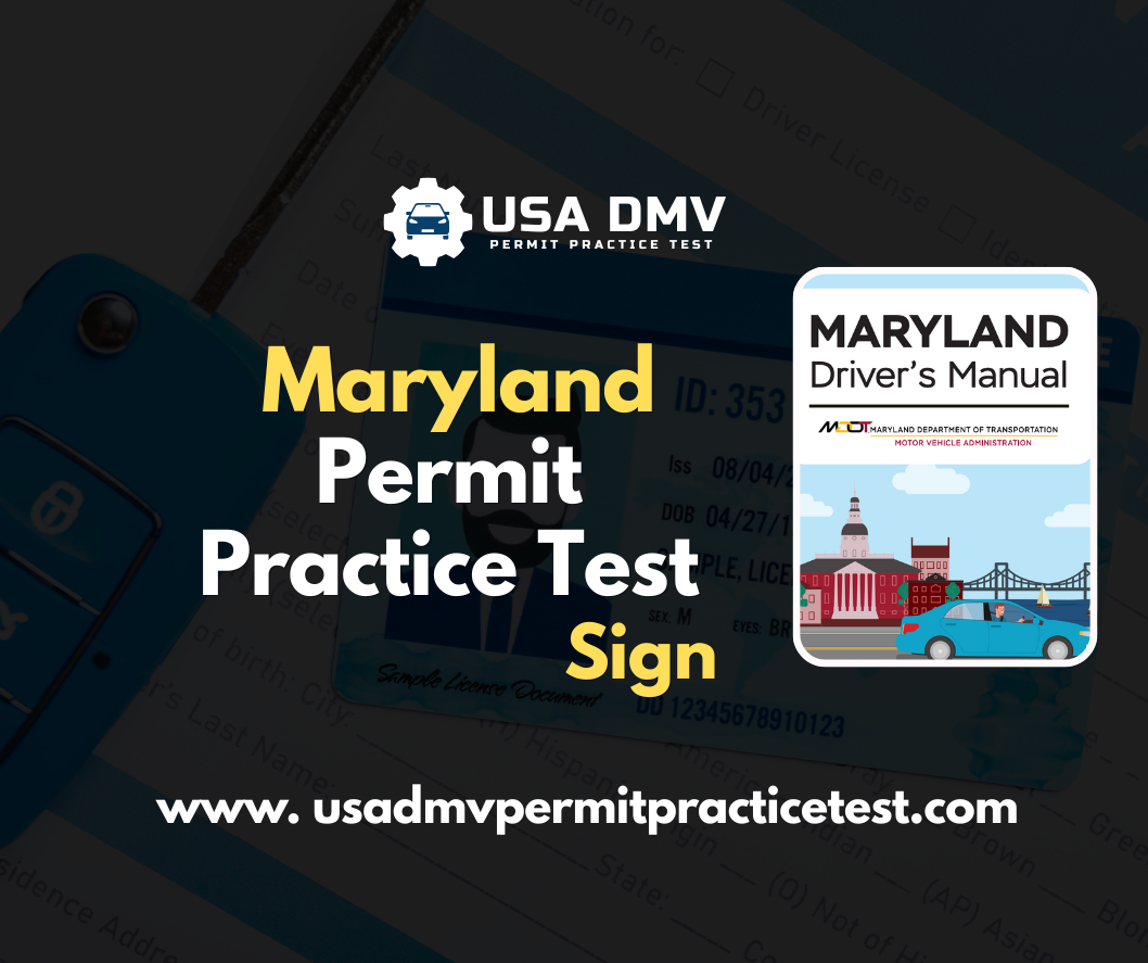 Free Maryland Road Signs Permit Practice Test - USA DMV PREMIT PRATICE TEST