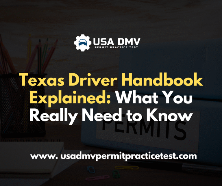 Texas Driver Handbook Explained: What You Really Need to Know - USA DMV ...