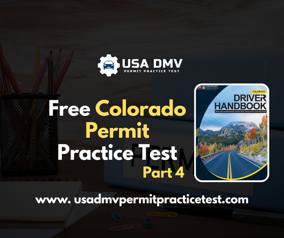 Colorado Permit Test - USA DMV PREMIT PRATICE TEST