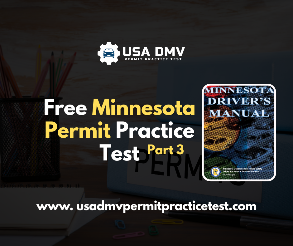 Minnesota Learners Permit Practice Test - USA DMV PREMIT PRATICE TEST