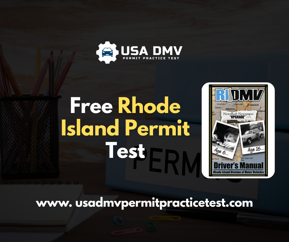 Free Rhode Island Permit Test - USA DMV PREMIT PRATICE TEST